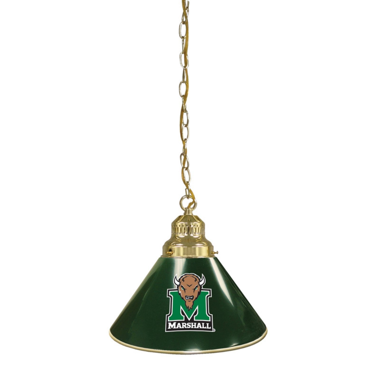 Marshall University Pendant Light with Brass Fixture - Walmart.com