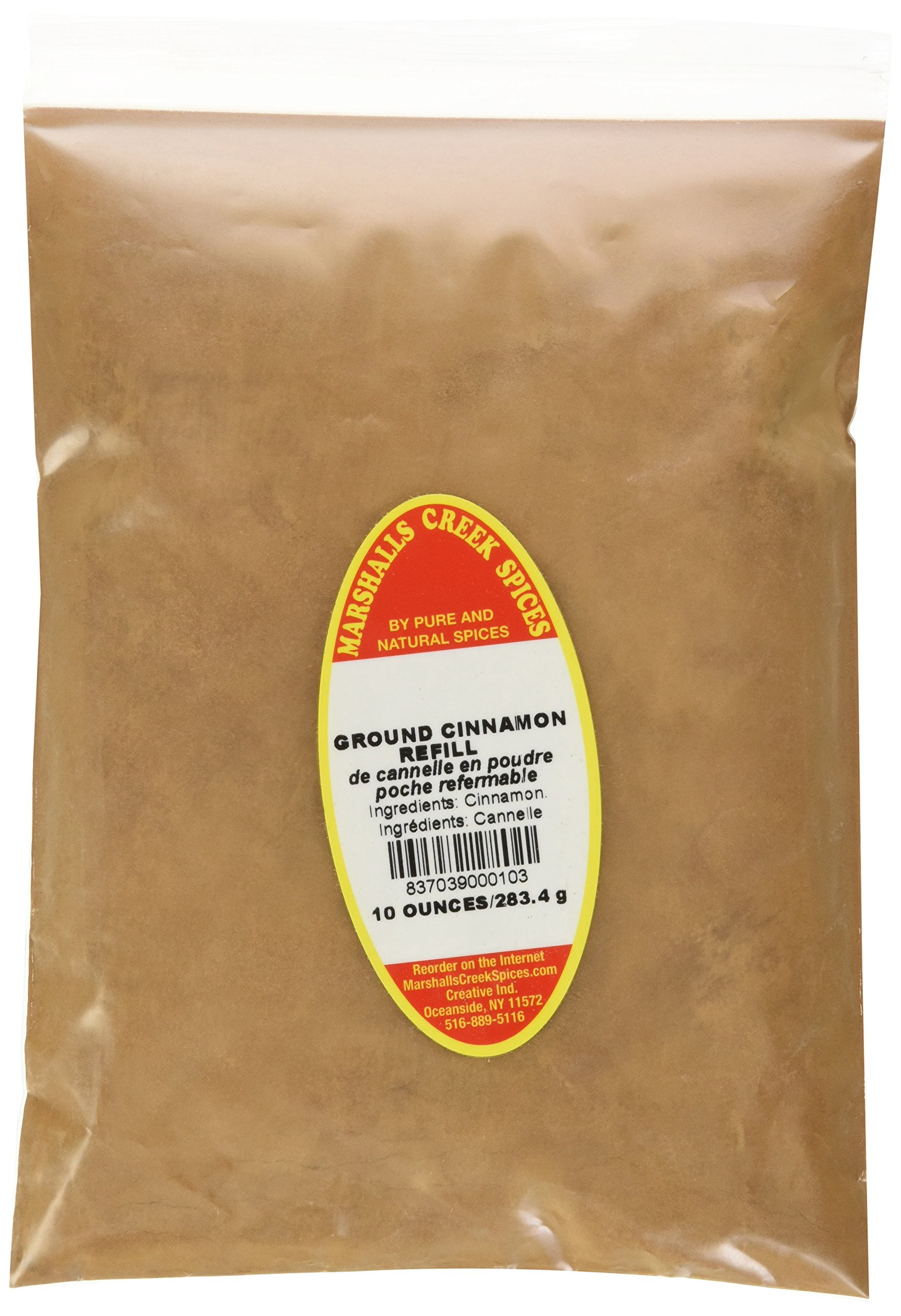 Marshall’s Creek Spices Cinnamon MSF2 Ground Seasoning Refill, 12 Ounce ...