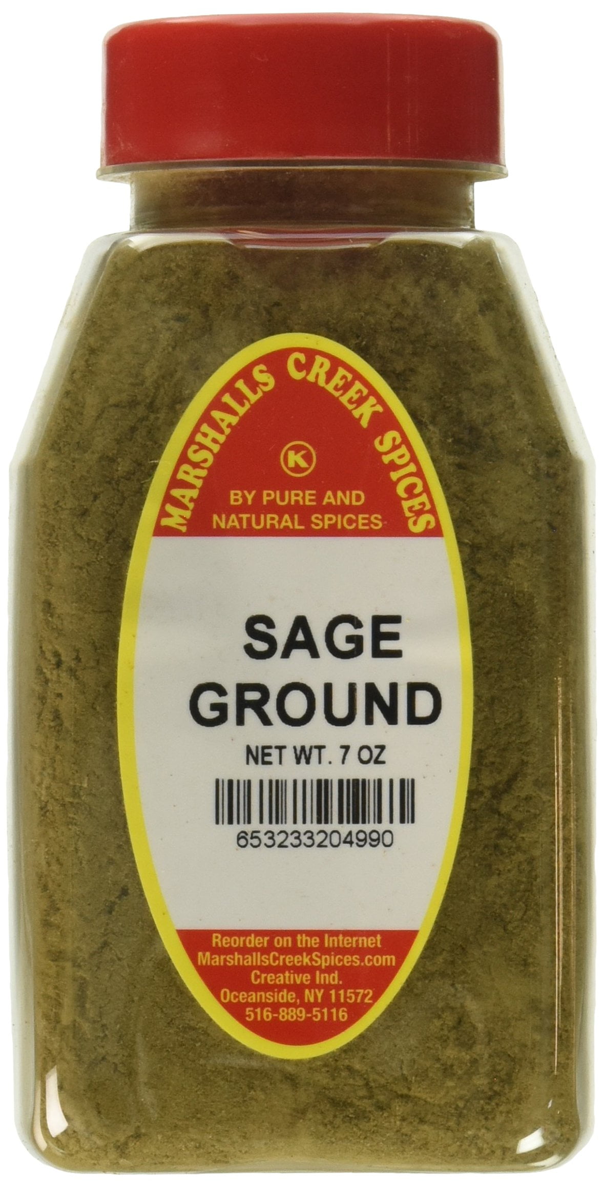 Marshalls Creek Kosher Spices SAGE GROUND 7 oz - Walmart.com