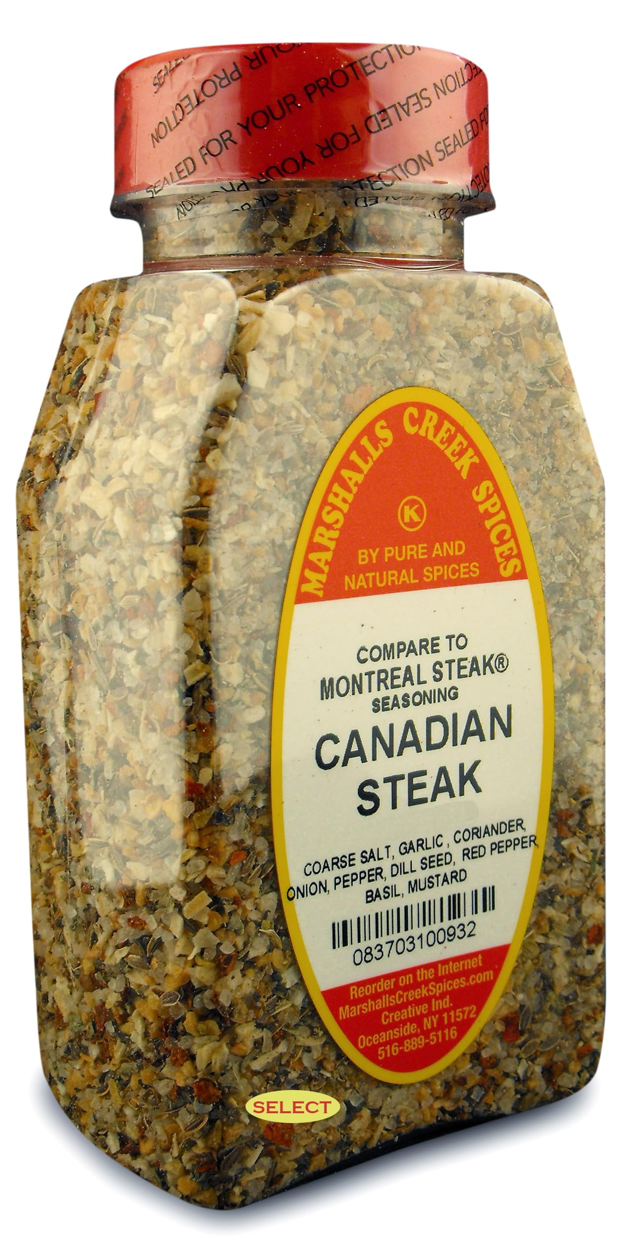 Marshalls Creek Select Spices CANADIAN STEAK SEASONING, (COMPARE TO ...