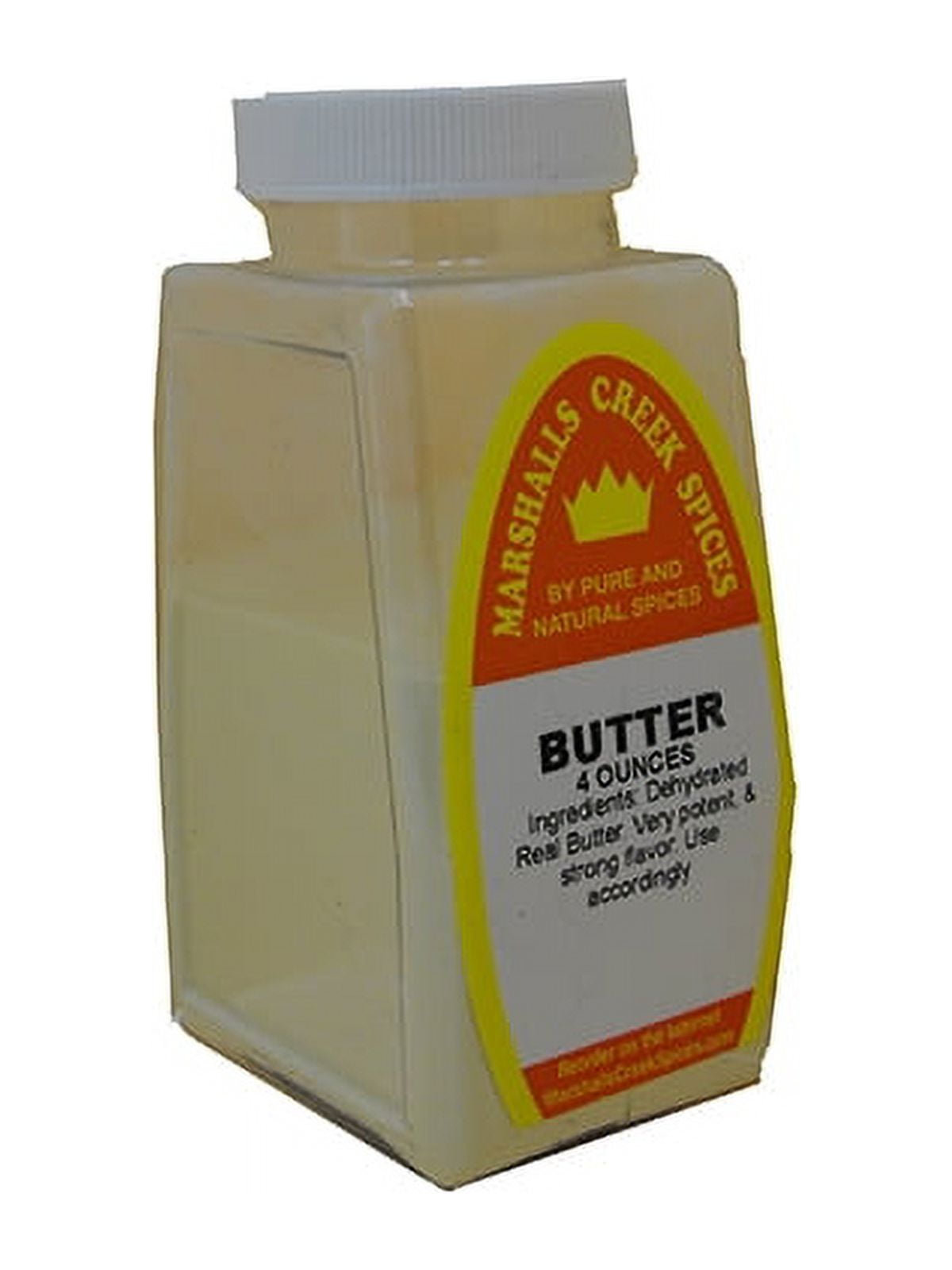 Marshalls Creek Spices Butter Powder, Dehydrated Real Butter, 4 oz Jar ...