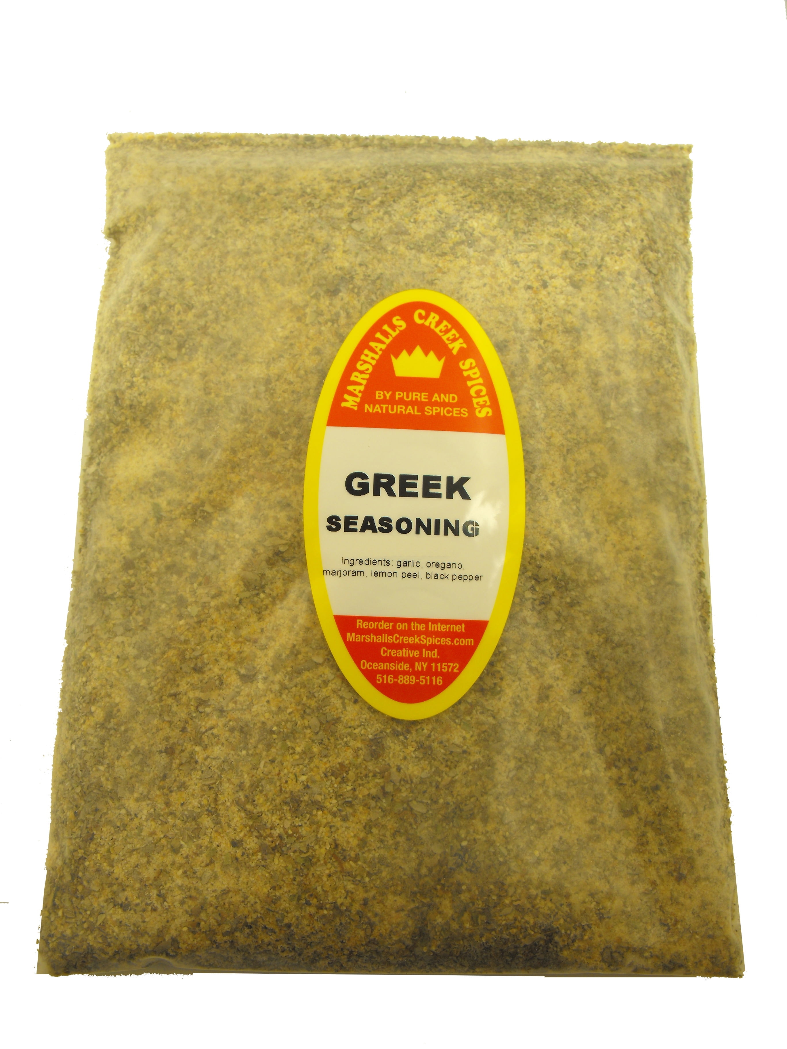 Marshalls Creek Spices GREEK SEASONING, NO SALT REFILL - Walmart.com