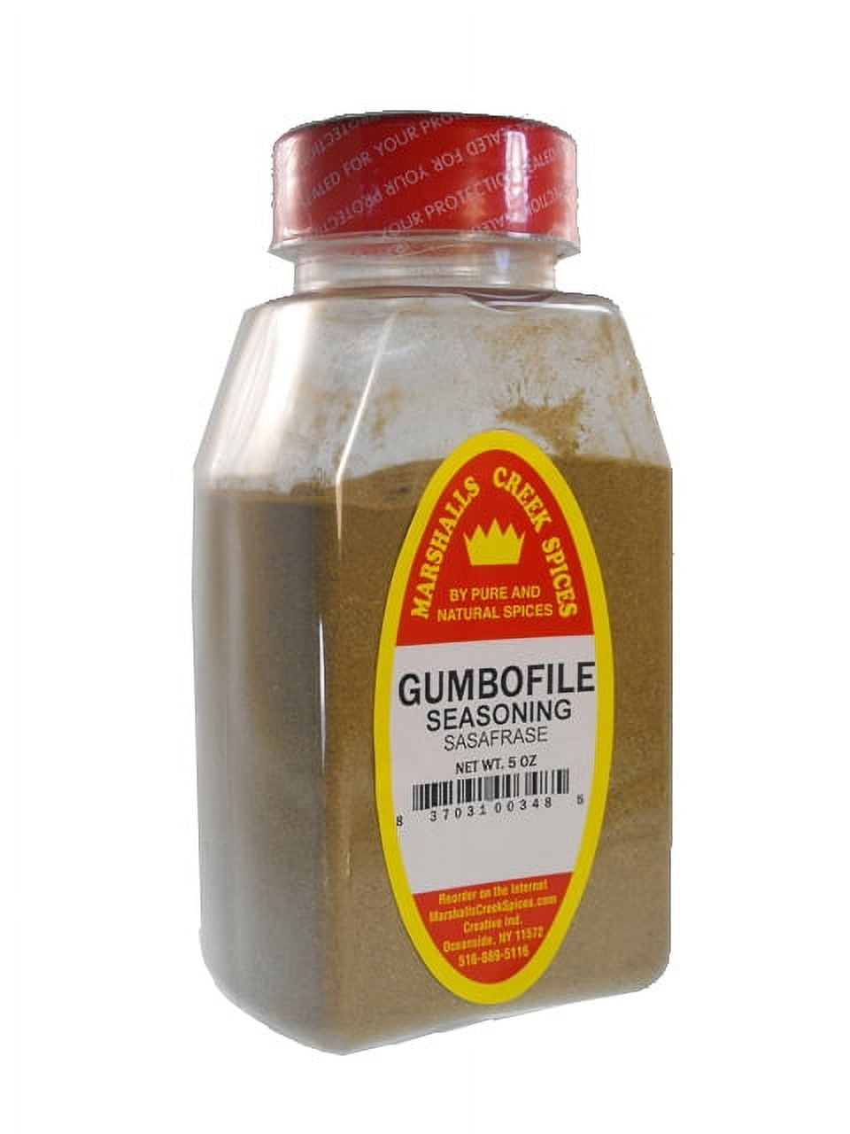 Marshalls Creek Spices Gumbo File Powder Seasoning, Fresh Packed, 5 ...