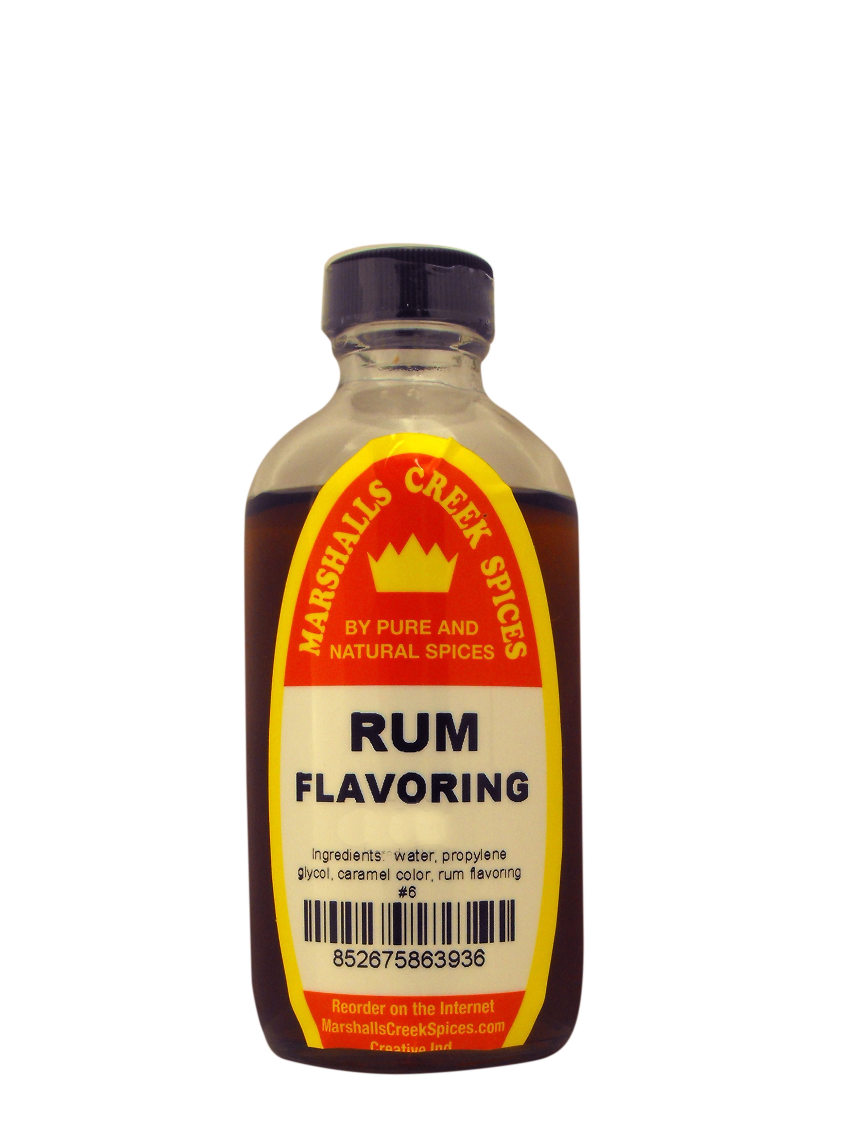 Marshalls Creek Spices Pure Rum Flavoring Extract, 4 oz - Walmart.com