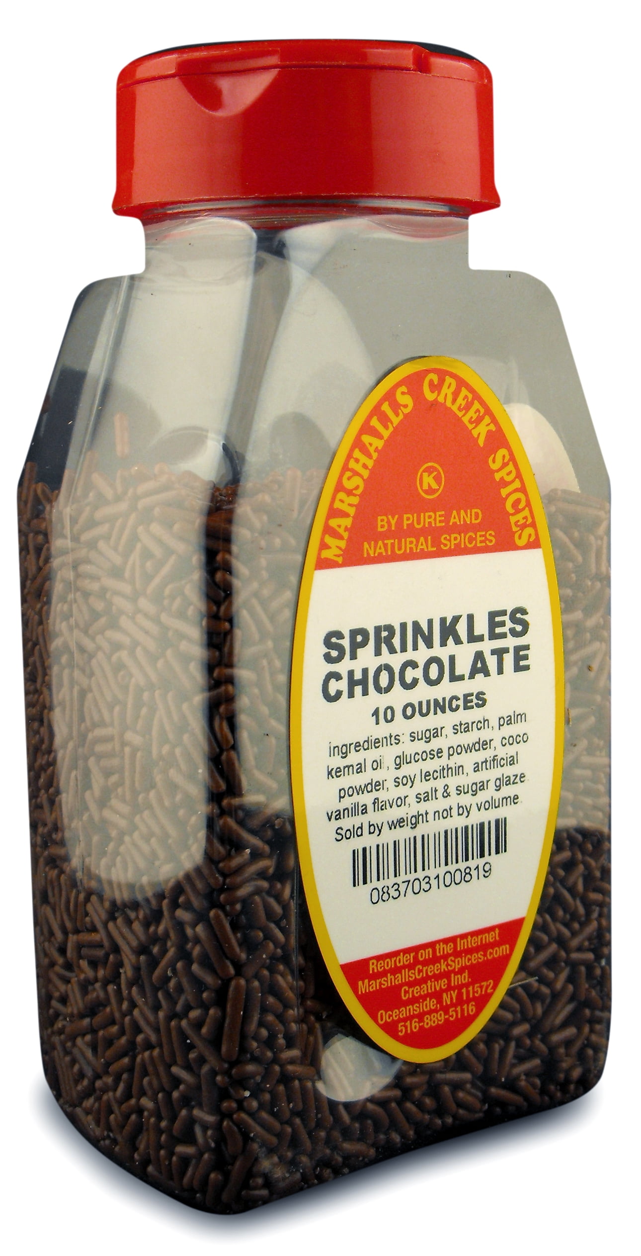 Marshalls Creek Spices SPRINKLES CHOCOLATE 10 ounce - Walmart.com