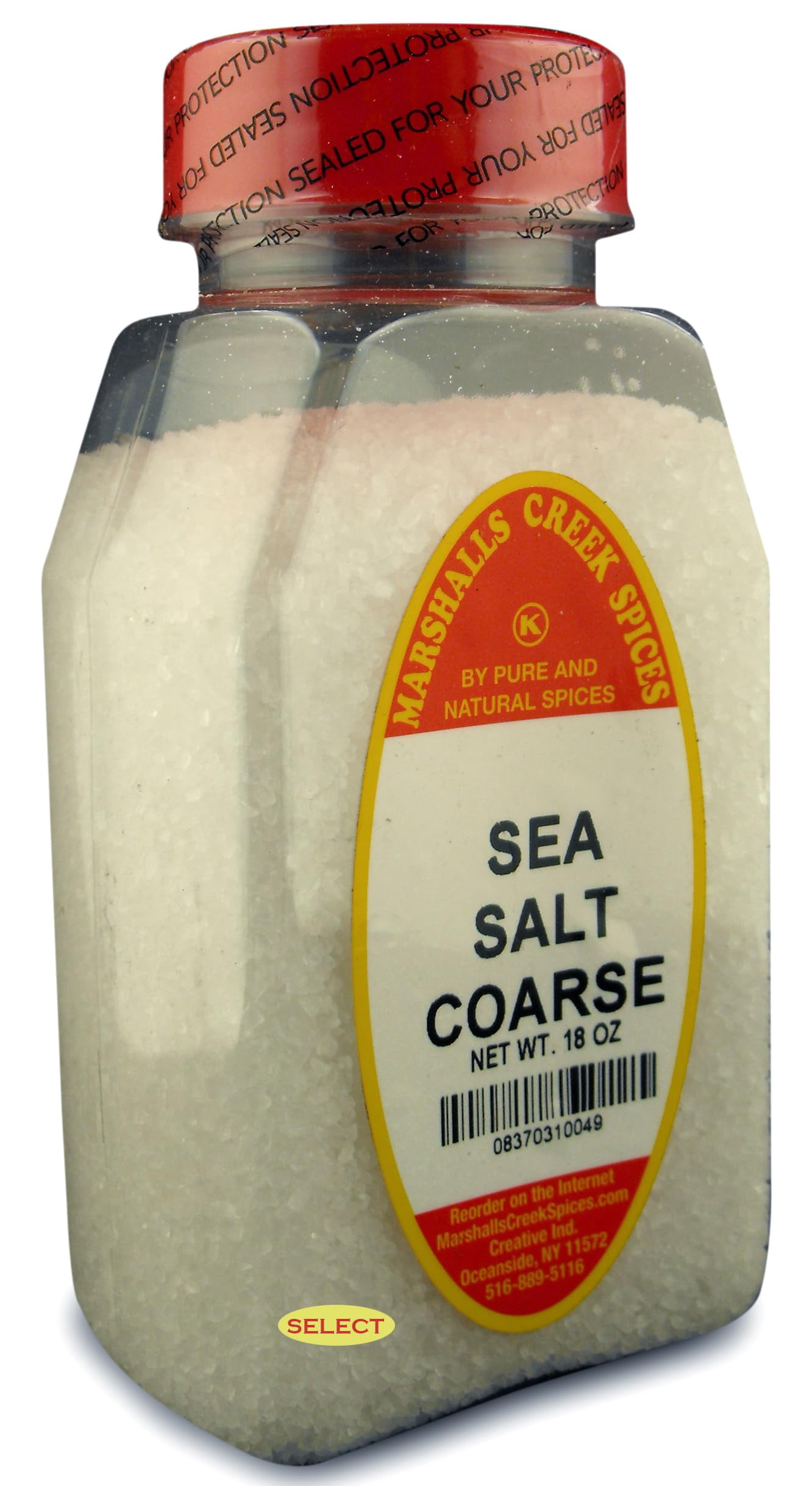 Marshalls Creek Spices, Select DMF15 SEA SALT COARSE 18 ounces ...