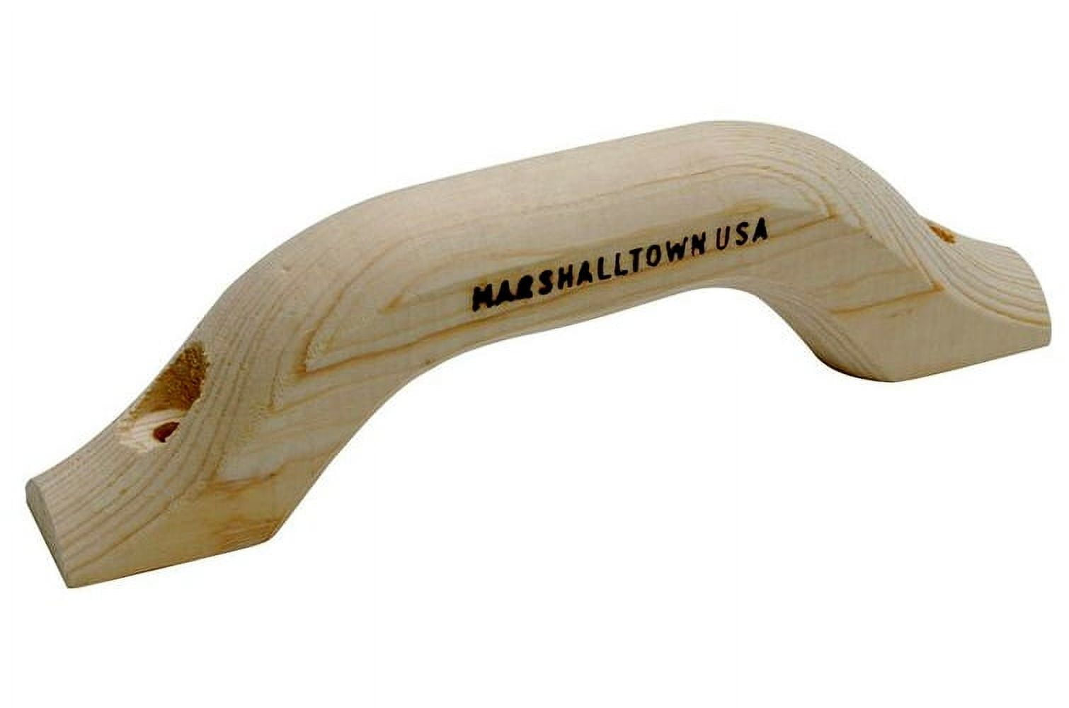 Marshalltown 16M Float Handle, 1-1/4 in Dia, 9 in L, Wood, Replacement ...