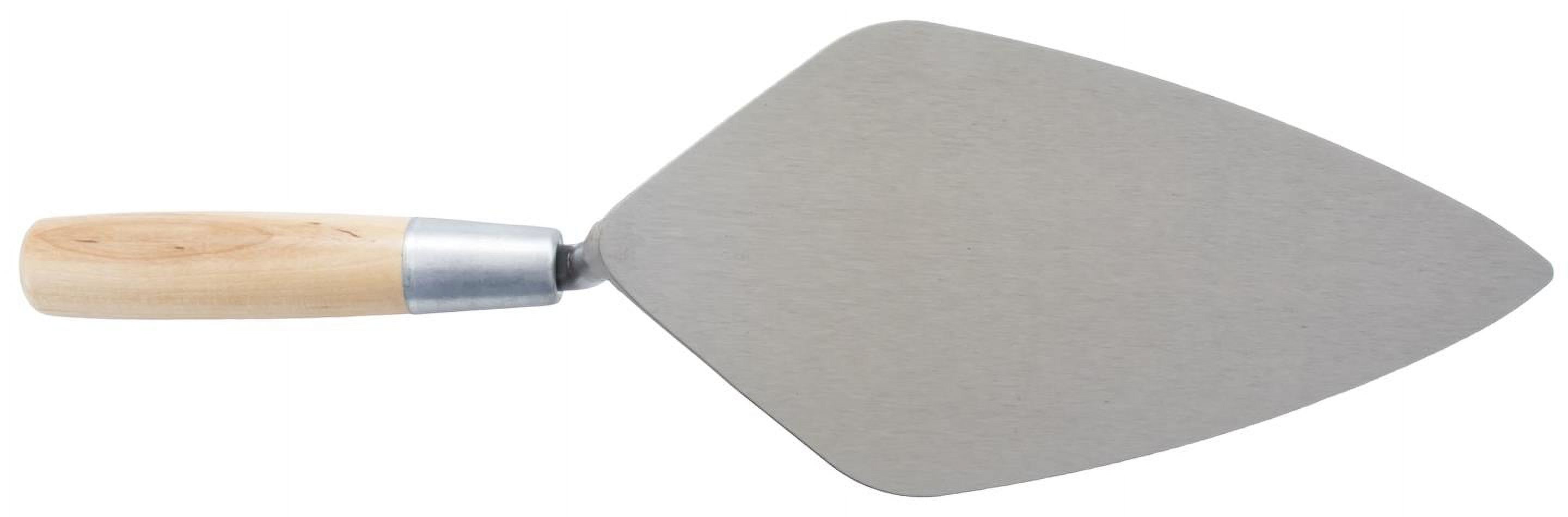 Marshalltown 33 10 Brick Trowel Forged Narrow Taper Ground Steel Blade ...