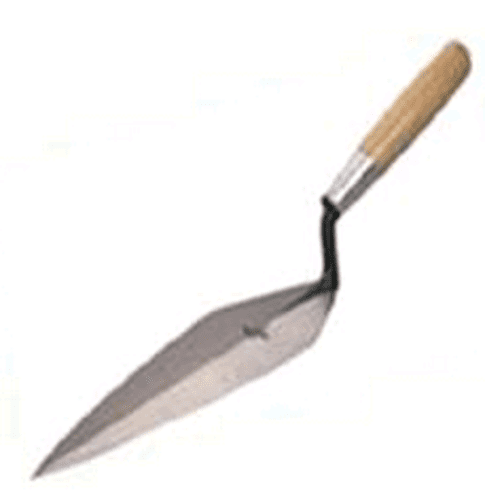 Marshalltown 33 13 Narrow London Brick Trowel 13", Wooden Handle ...