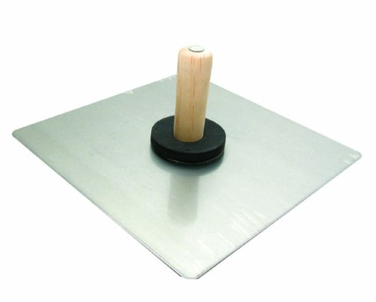 Marshalltown 5207W, 10" X 10" Magnesium Hawk with Wood Handle, Masonry ...
