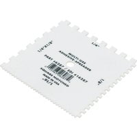 Marshalltown QLT 4 in. W x 4 in. L Plastic Square Notched Spreader ...