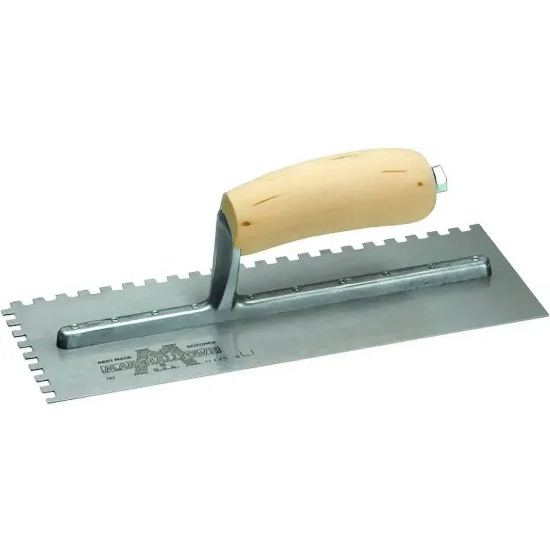Marshalltown 703S Premier Line 1/16 Inch Standard Notched Trowel, Each ...