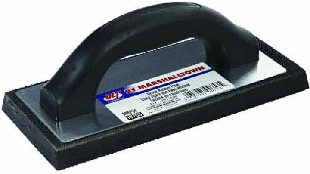 Marshalltown MRF94 9" L X 4" Black Rubber Float - Walmart.com