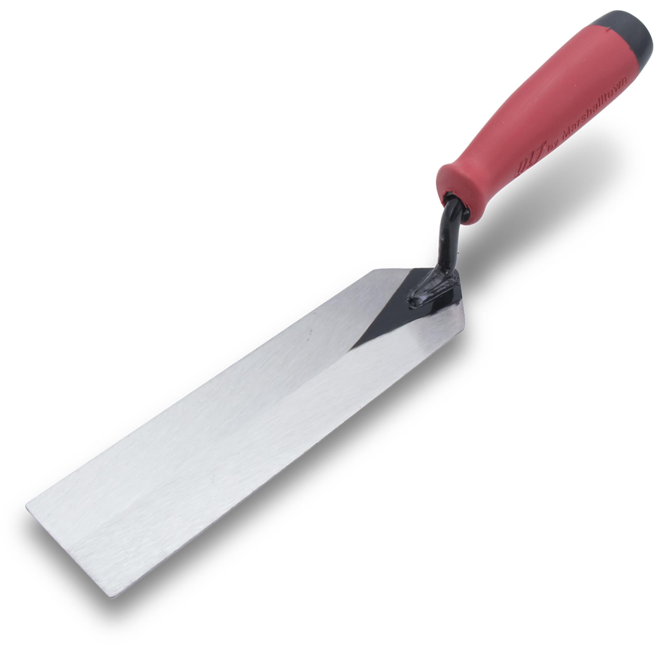 MARSHALLTOWN MTSG82, Carbon Steel, Soft Grip Handle, Margin Trowel ...