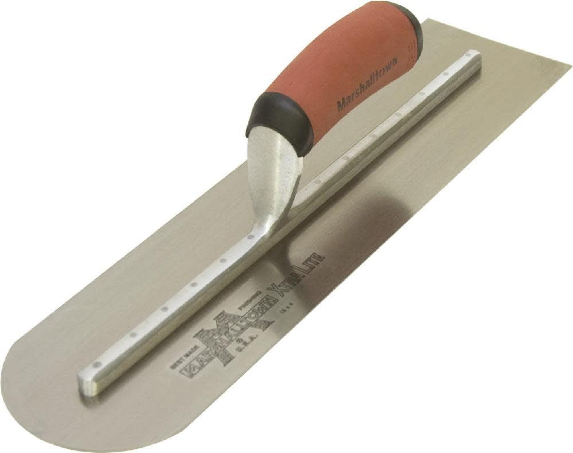 Marshalltown Mxs20Red 20 In. X 4 In. Finishing Trowel-Round Front End ...