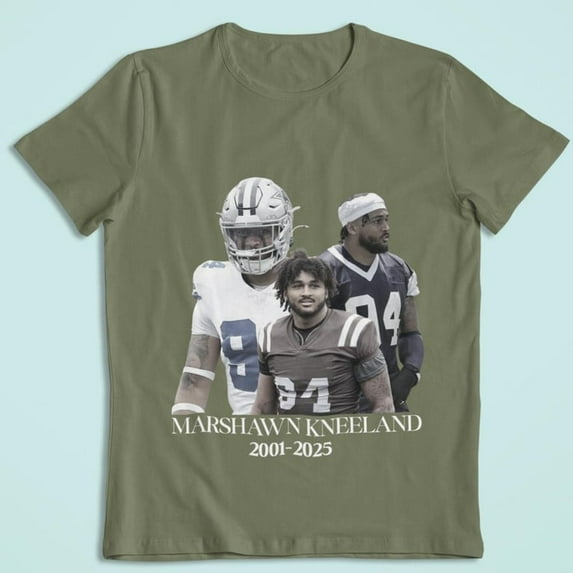 Marshawn Kneeland Shirt, RIP Marshawn Kneeland 2001-2025, Football Fan Shirt, RIP Marshawn Shirt ...