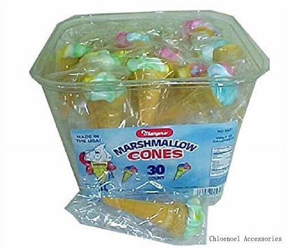 Marshmallow Cones, 30 Count, 5 Ounce - Walmart.com