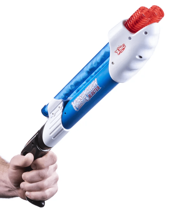 Marshmallow Double-Barreled Pump-Action Shooter- Shoot mini ...