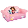 Marshmallow Furniture 2-in-1 Flip Open Foam Sofa Bed for Kids, Gabby's ...