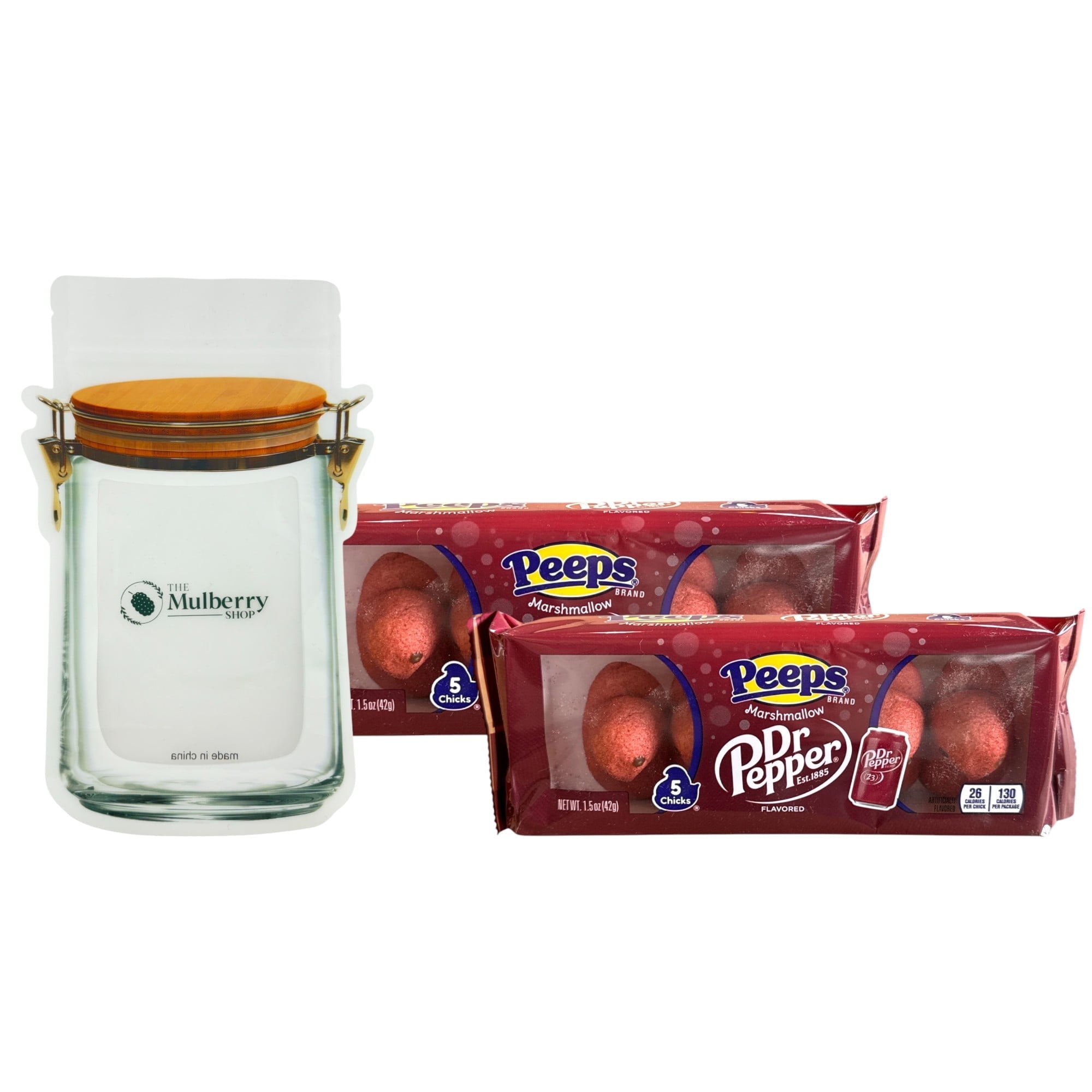 Peeps Dr Pepper Flavored Marshmallow Chicks Easter Candy, 1.5 oz (5 ...