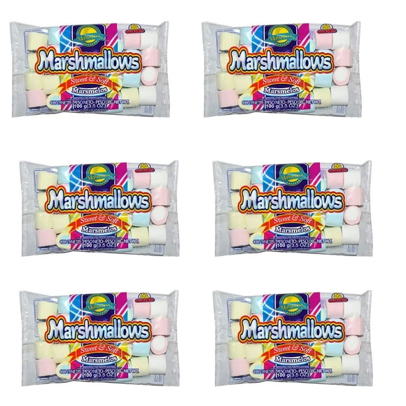 Mini Marshmallows Colored
