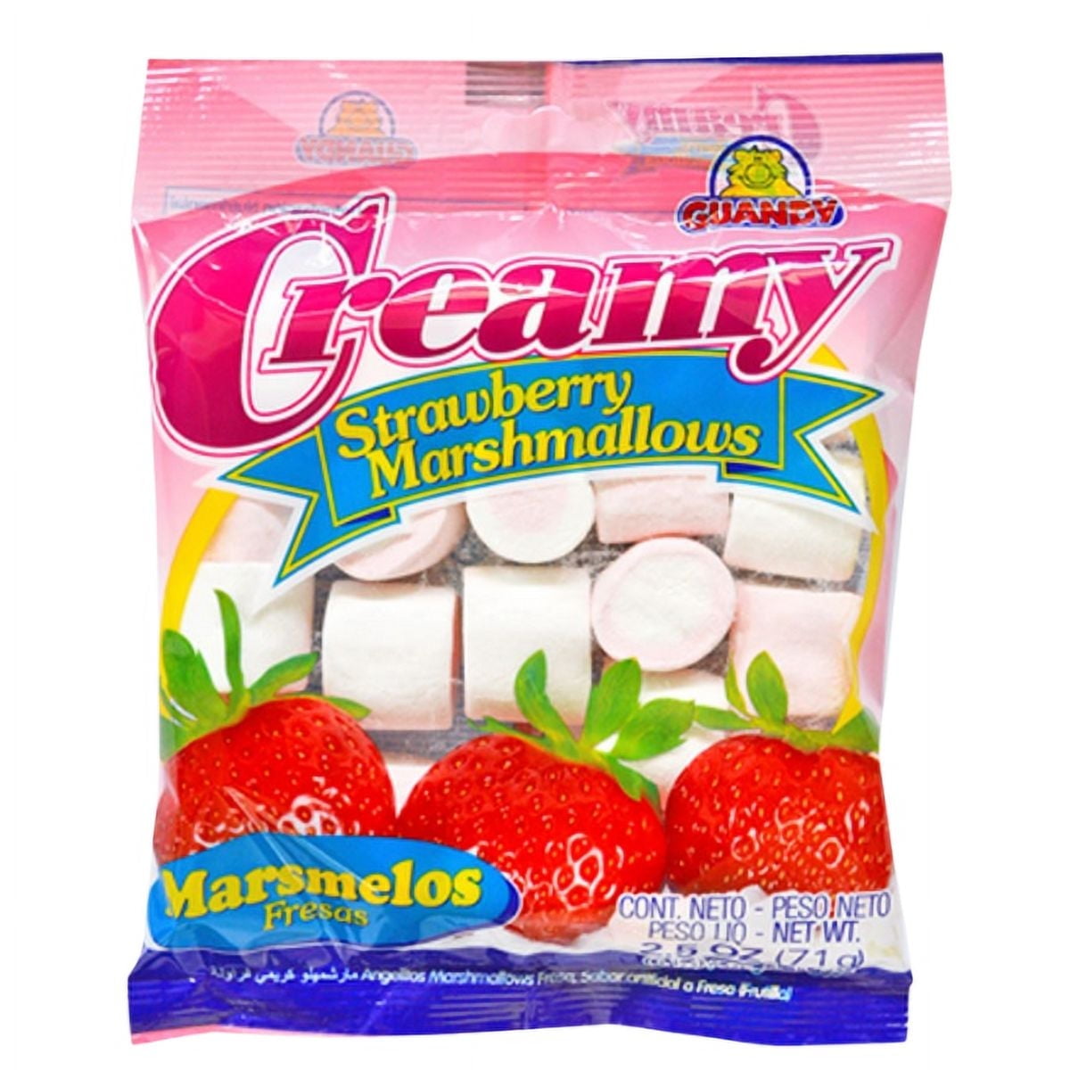 Snack Pack Marshmallows, Creamy Strawberry, 2.5 oz, Convenient ...