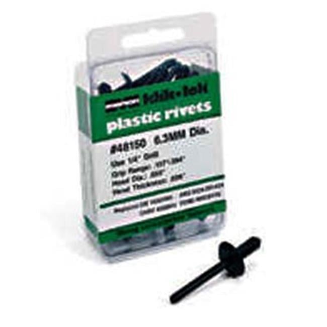 Marson 48149 Klik-Lock Plastic Rivet 6. 3 mm. GR.15 8 .236 - Walmart.com