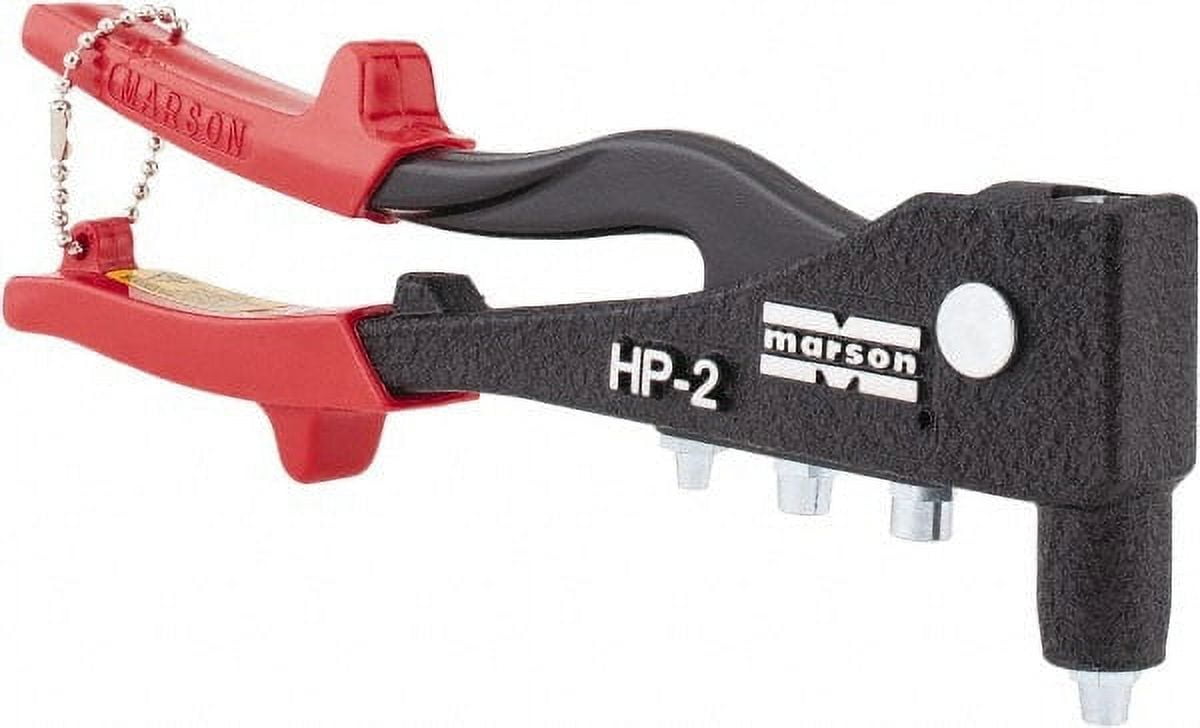 Marson Right Angle Head Hand Riveter 3/16" Rivet Capacity - Walmart.com