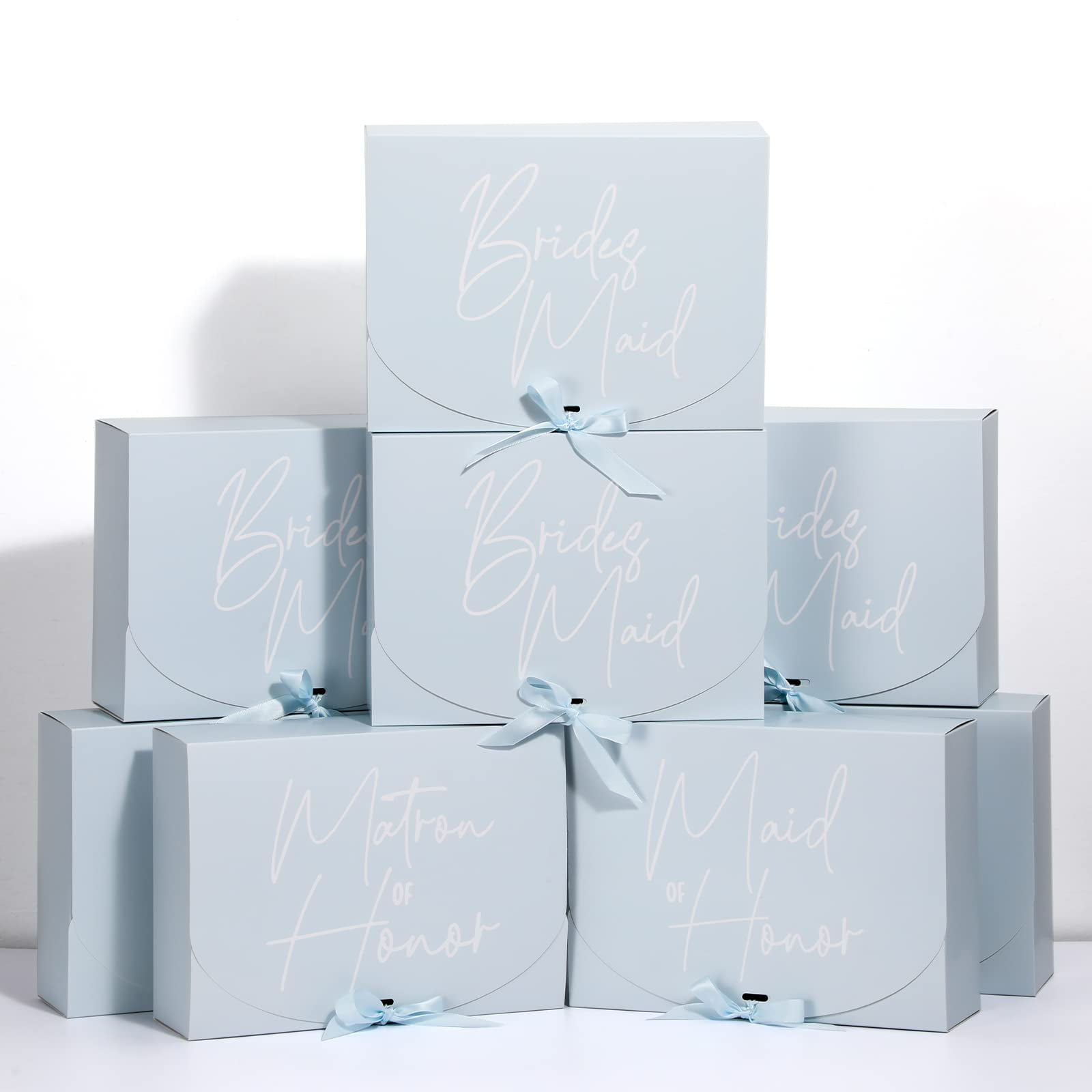 Marspark 8 Pack Bridesmaid JKF25 Proposal Boxes with x 10.6 Inch ...