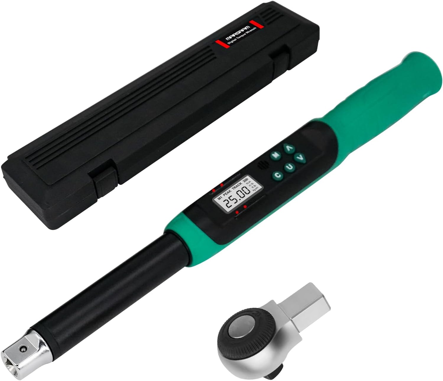 Marsram Digital Torque Wrench, 3/8" Drive 6.8-135N.m /5-99.6ft.lbs ...