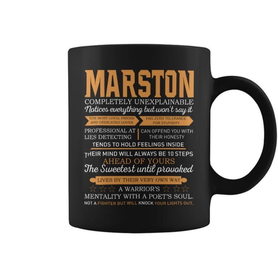 Marston Completely Unexplainable Notices Everything But WonT Say It ...