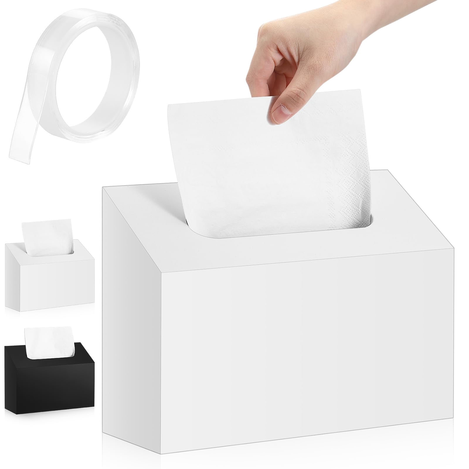 Marsui Hand Towel Box Cover Compatible with Kleenex Disposable Paper ...