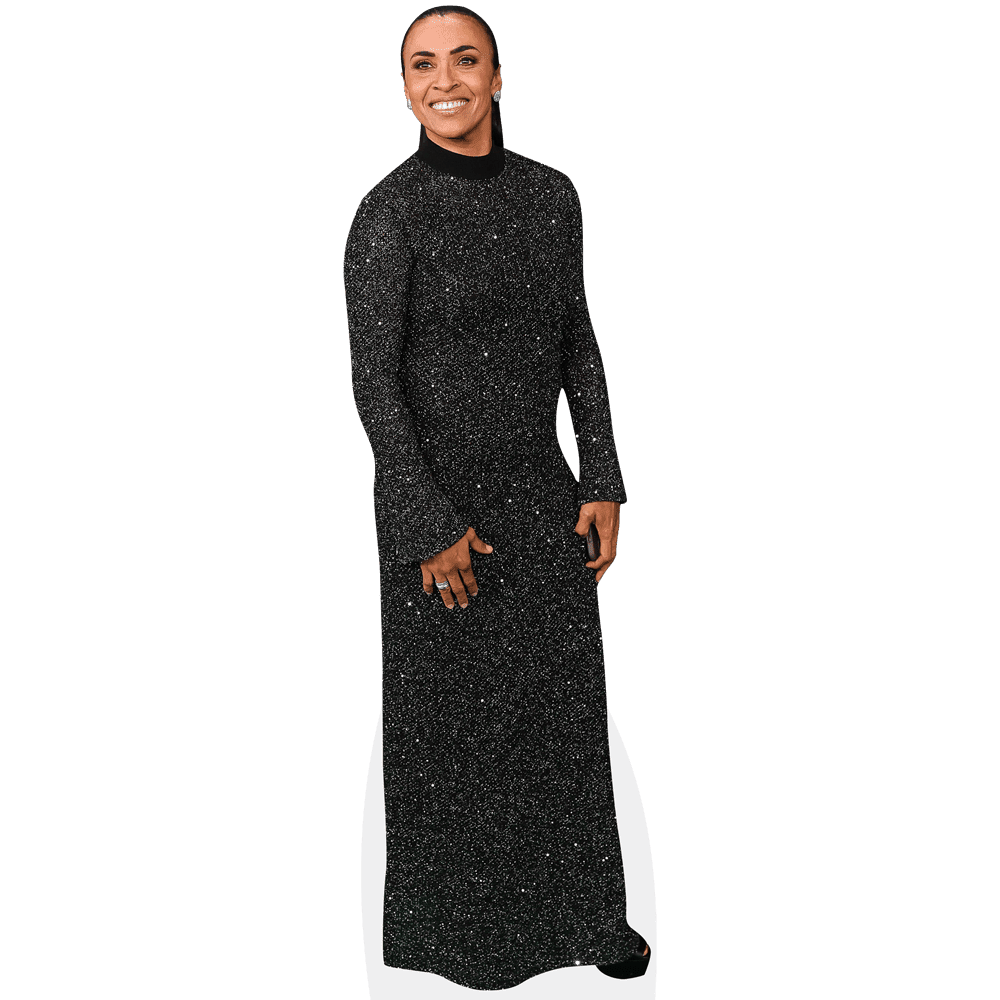 Marta Vieira Da Silva (Long Dress) Life Size Cutout. Standee. - Walmart.com