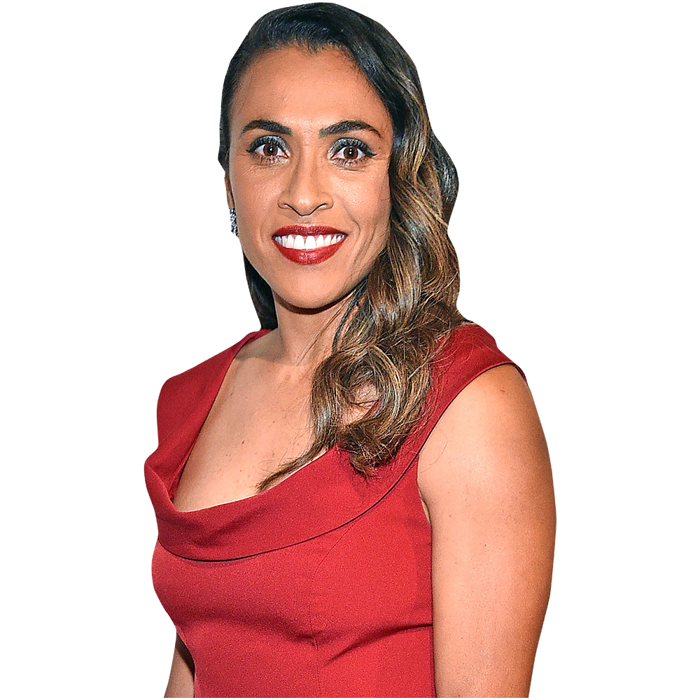 Marta Vieira Da Silva (Red) Half Body Buddy Cutout - Walmart.com