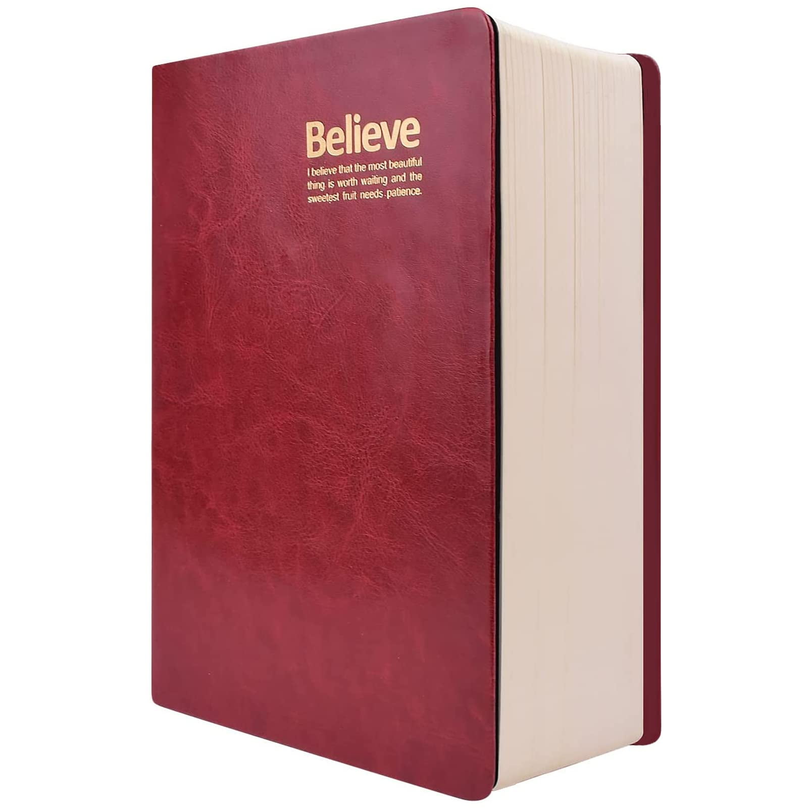 Marte Vanci B6 Classic Vintage Soft Faux Leather 360 Sheets Double Side ...