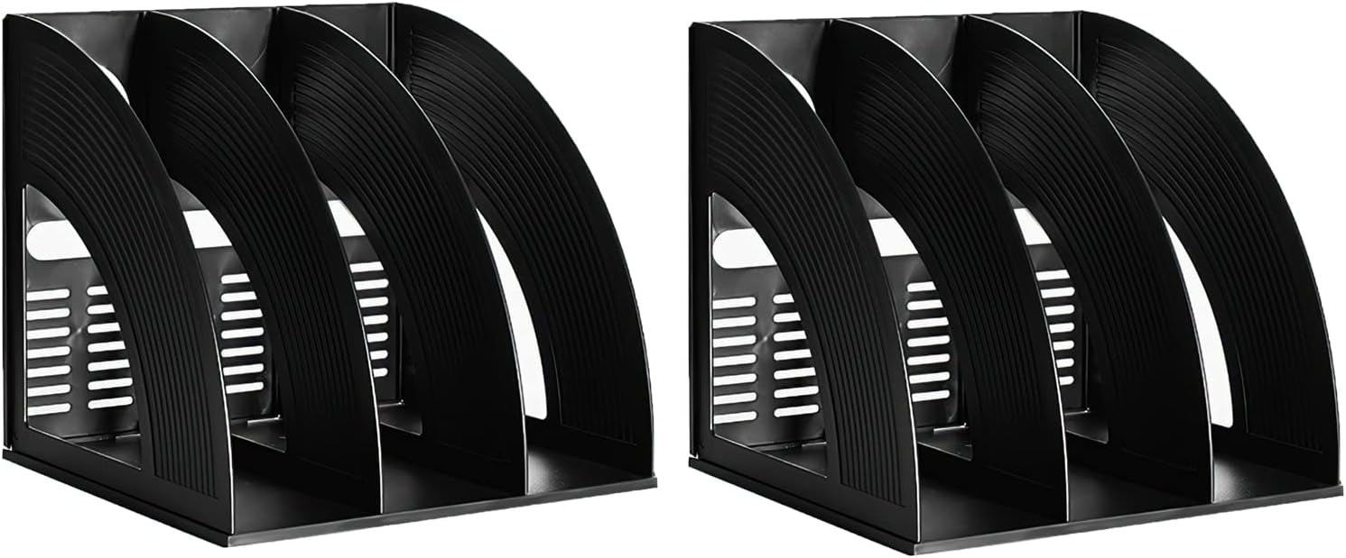 Marte Vanci Magazine File Holder Book Desktop Organizer Plastic Storage ...