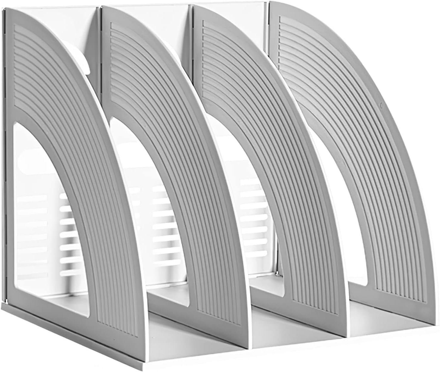 Marte Vanci Magazine File Holder Book Desktop Organizer Plastic Storage ...