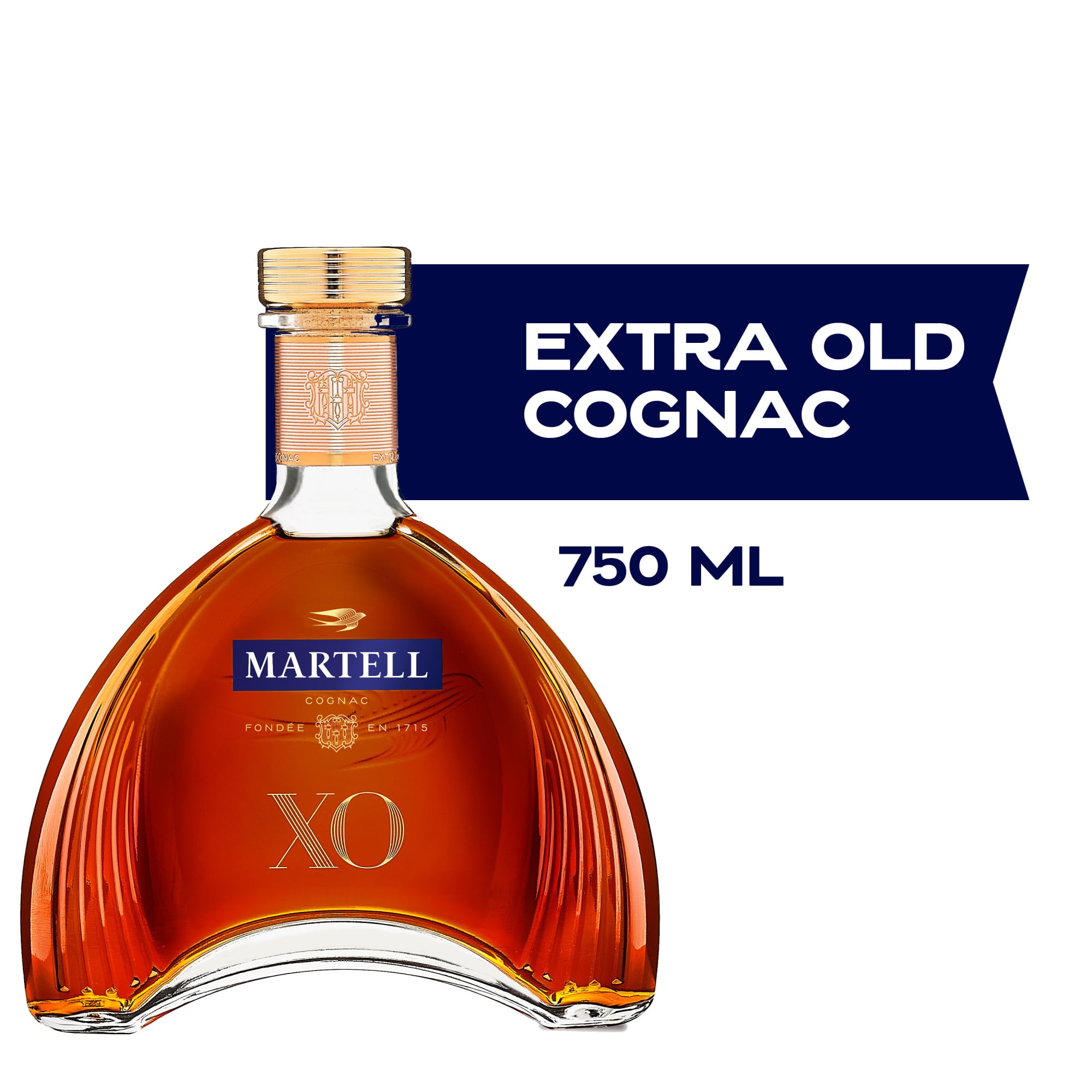 Martell XO Cognac, 750 mL Bottle, 40% ABV - Walmart.com