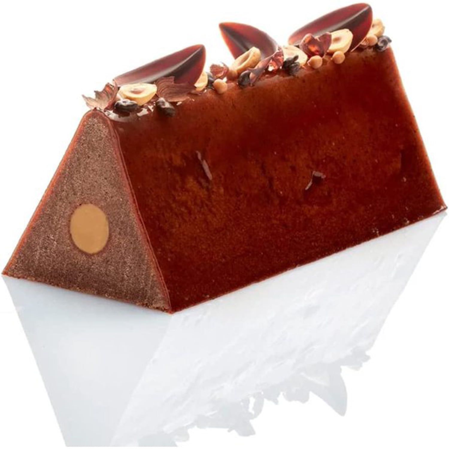 Martellato 30TC52F Heavy Stainless Steel Triangular Loaf Pan 30.1 Ounce ...