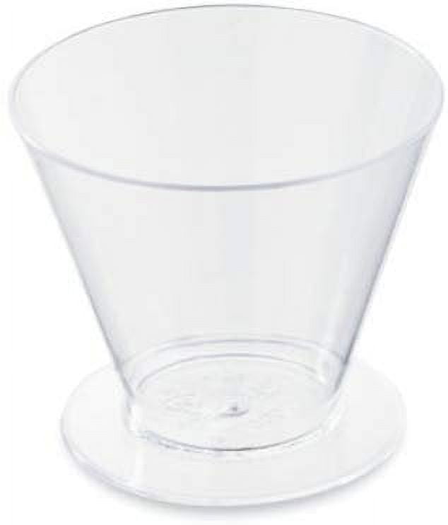 Martellato PMOCO001 100 Piece Cone Shape Glass, 70 ml, Plastic ...
