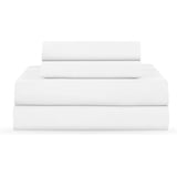 Martex 225 Thread Count Cotton Rich Bed Sheet Set – Soft Durable ...