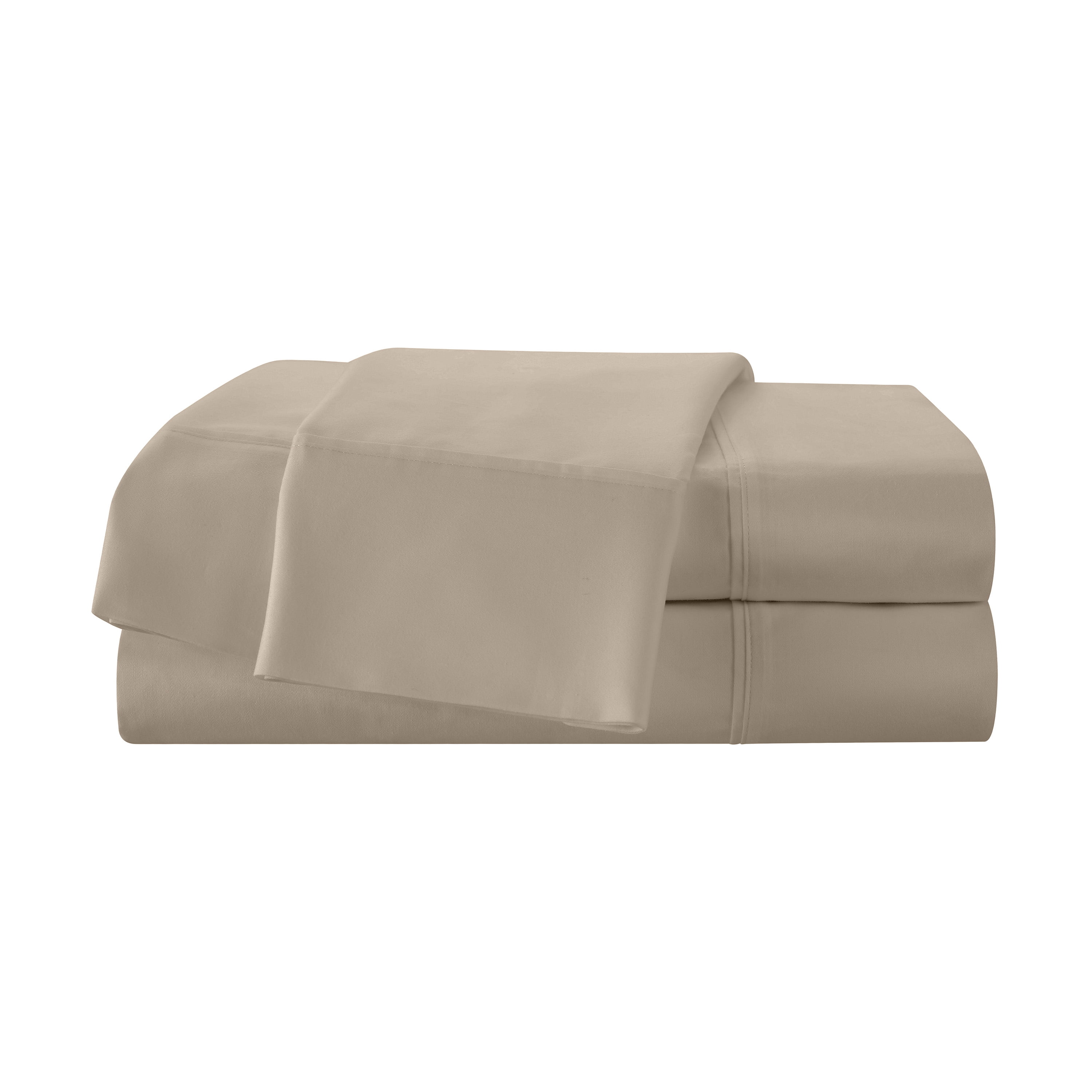 Martex 400TC 3-Pc Twin Sheet Set - 100% Cotton Sateen, Smooth, Wrinkle ...