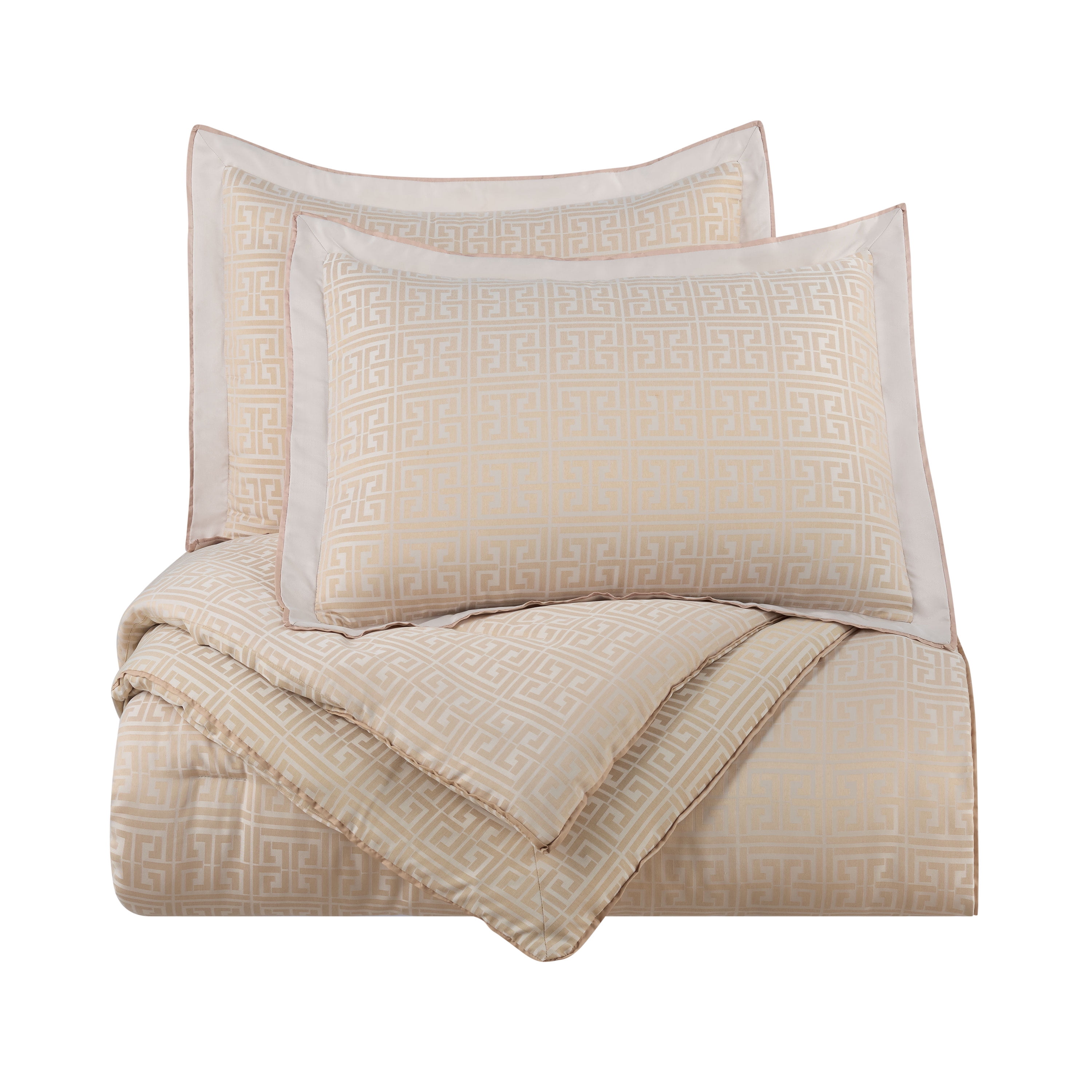 Free Shipping! Martex Arcadia Dune Twin Comforter Set Tan/Ivory ...