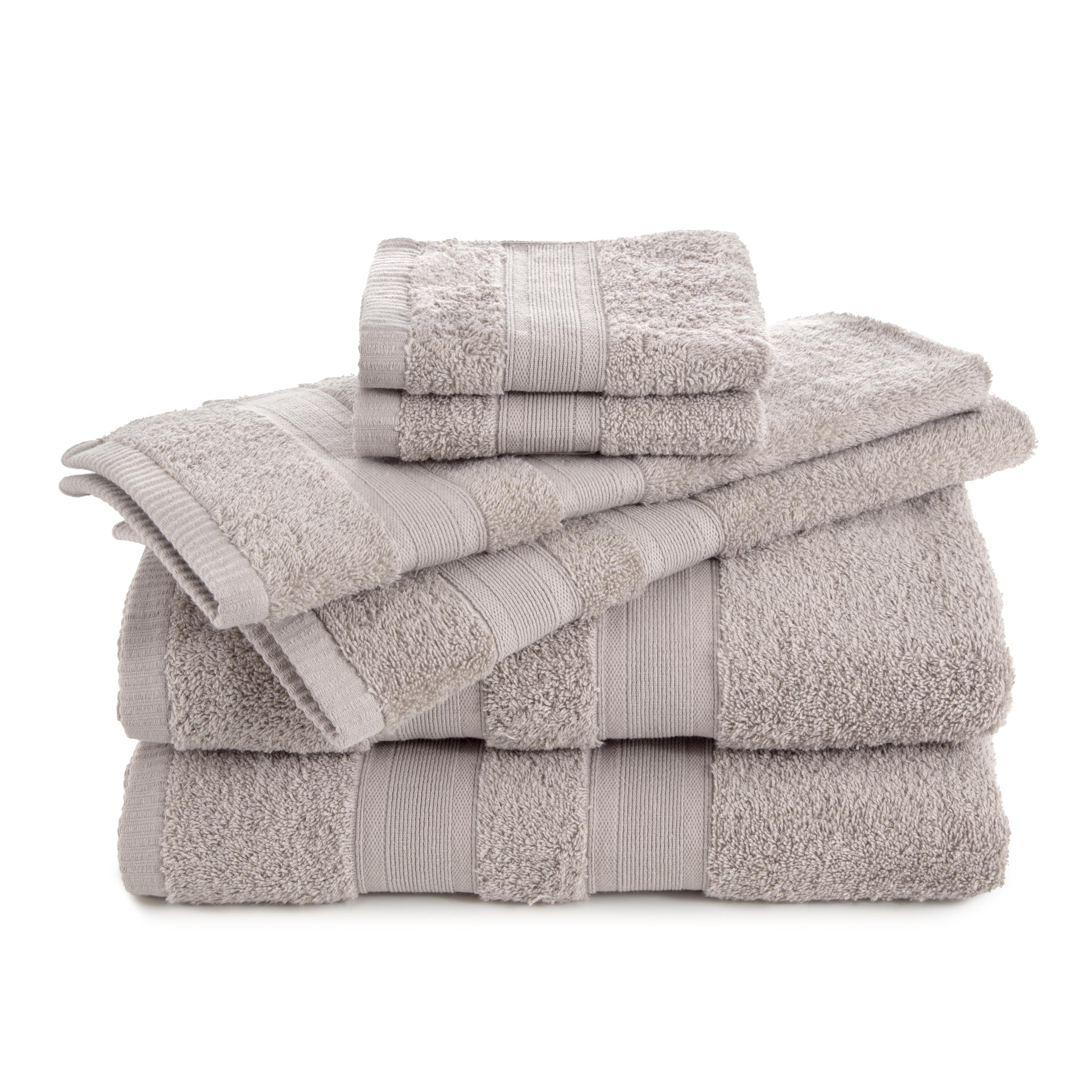 Martex Clean Essentials 100% Cotton Towel Set - Soft & Aware - Walmart.com