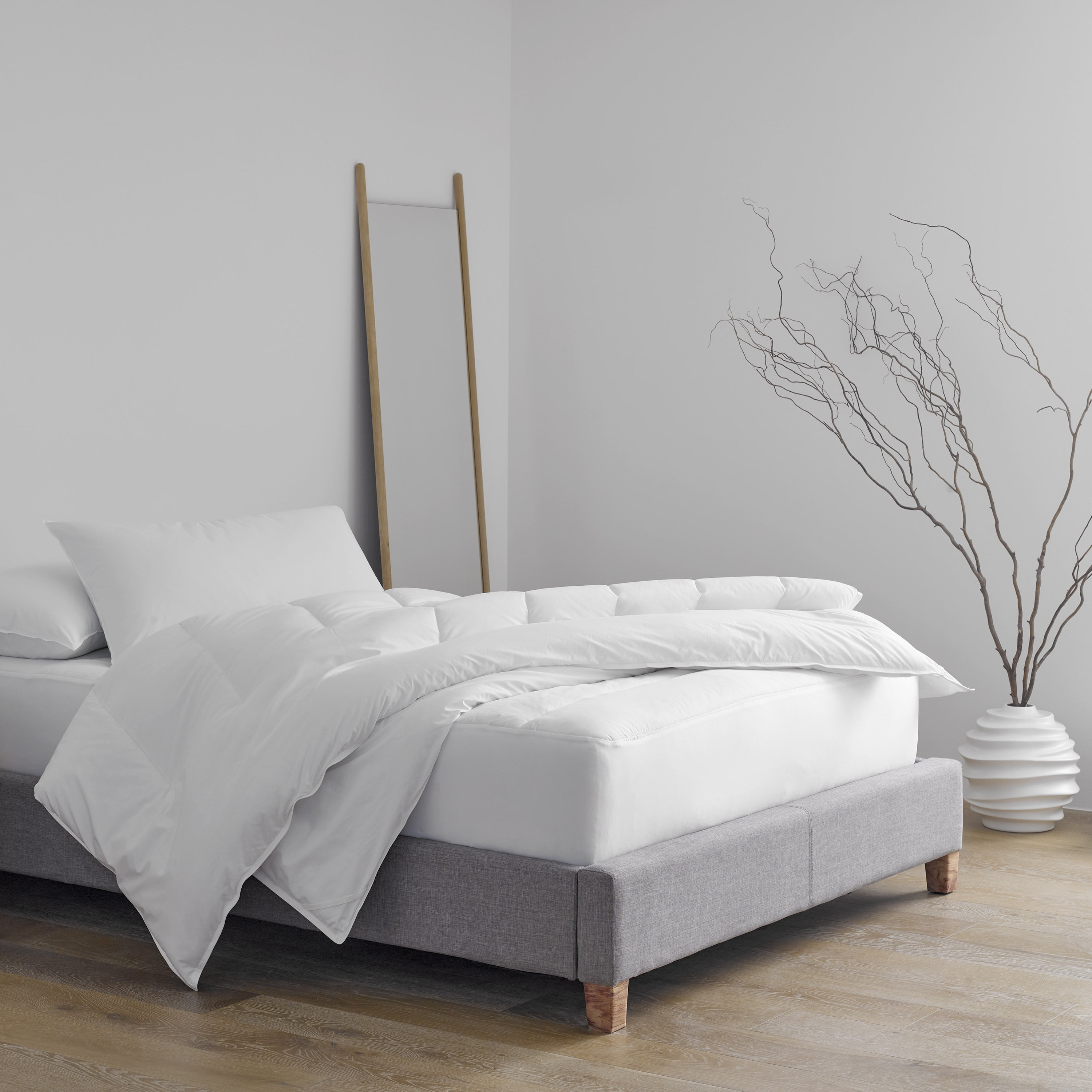 Martex Clean Essentials Standard White Twin Pack Pillow and Pillow ...