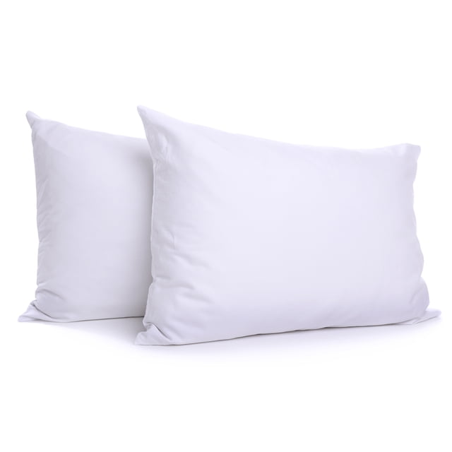 Martex 2-Pack Down Alternative White Bed Pillows, Standard - Walmart ...