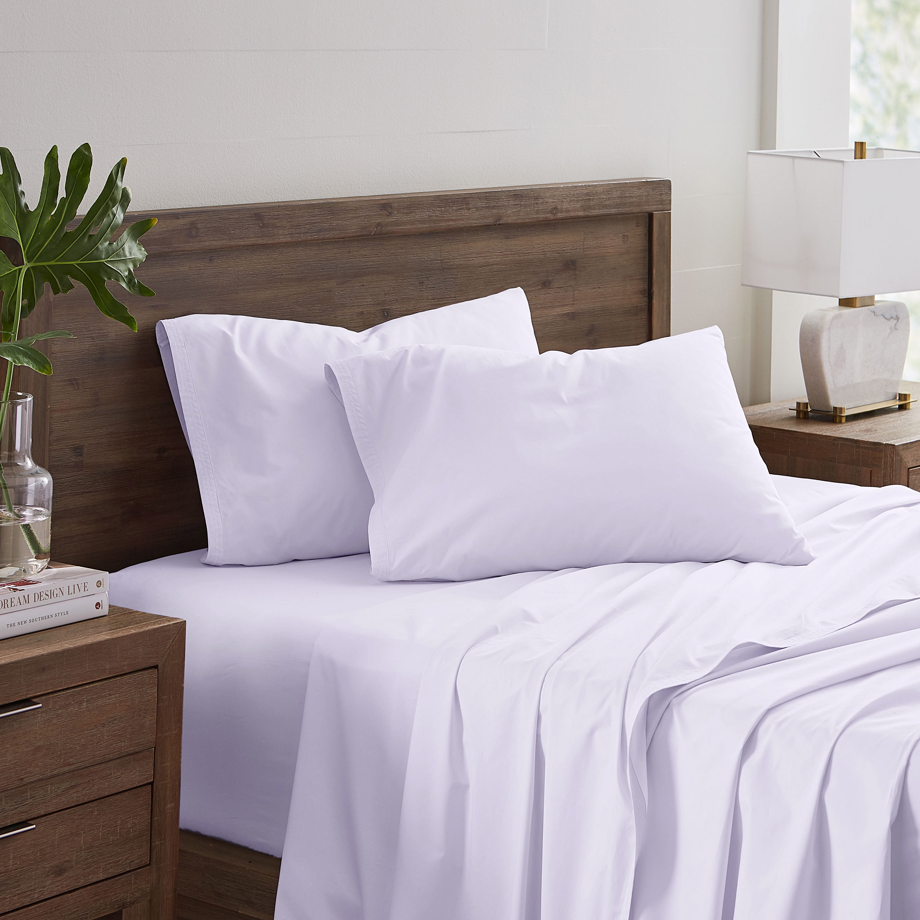 Martex Solid Sheet Set - 400 Thread Count - 4 Piece Set - Walmart.com