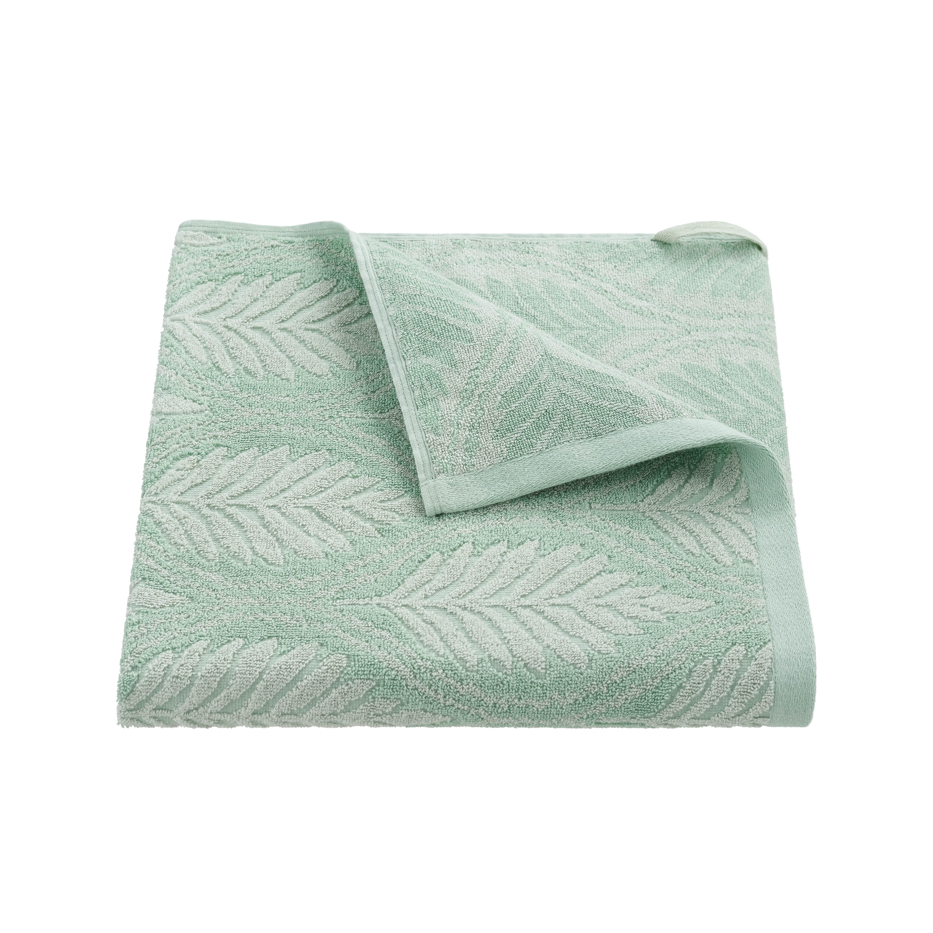 Martex Restore Fern Ogee Bath Towel, 30" x 56", Sage - Walmart.com
