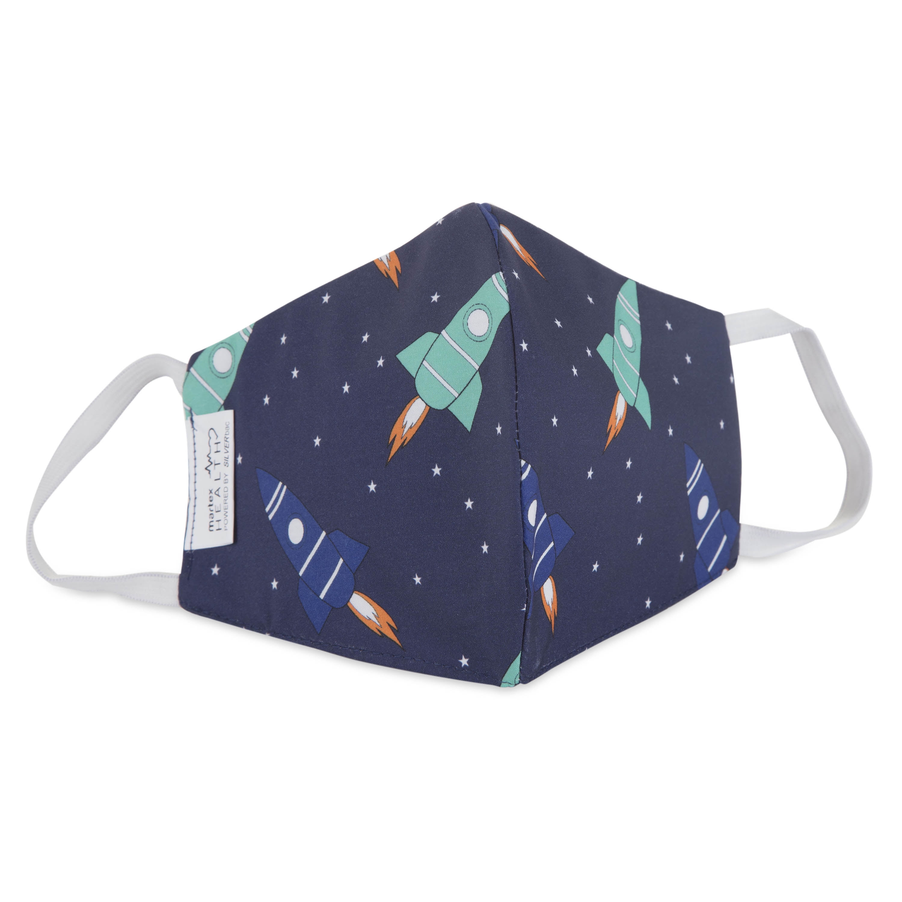 Martex Reusable Youth Face Mask, Rocket Ship, 1-Pack - Walmart.com