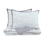 Martex Theo Full/Queen Cream/Charcoal Comforter Set - Walmart.com